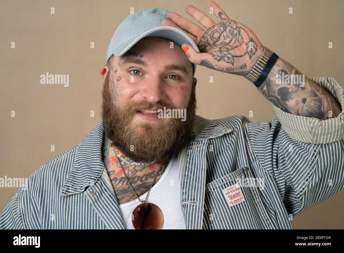 Teddy Swims poses for a portrait on Thursday, Sept. 14, 2023, in New ...