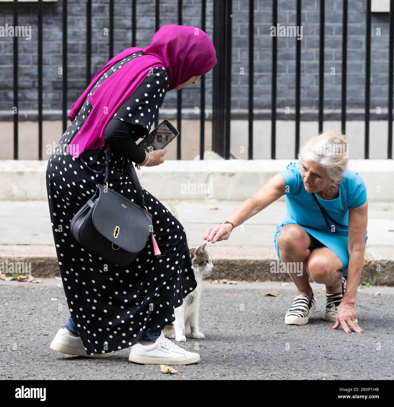 London, UK. 26th Sep, 2023. Despite rumours of illness Larry, the ...