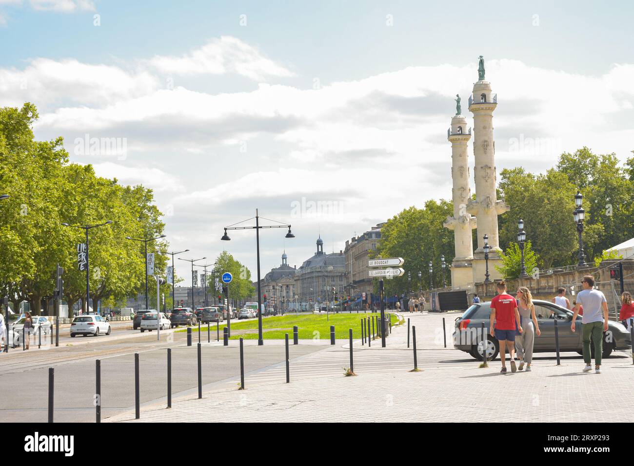 Bordeaux, hub of the famed wine-growing region, is a port city on the ...