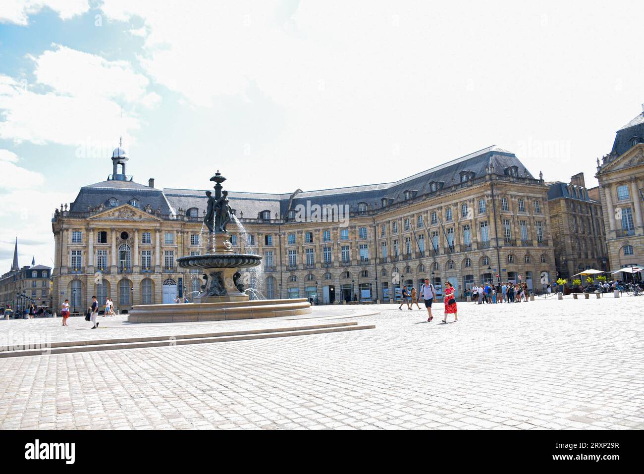 Bordeaux, hub of the famed wine-growing region, is a port city on the ...