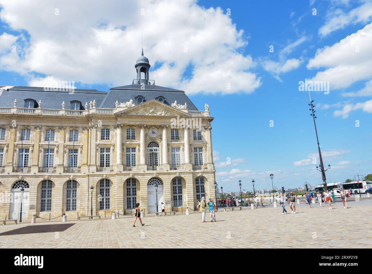 Bordeaux, hub of the famed wine-growing region, is a port city on the ...