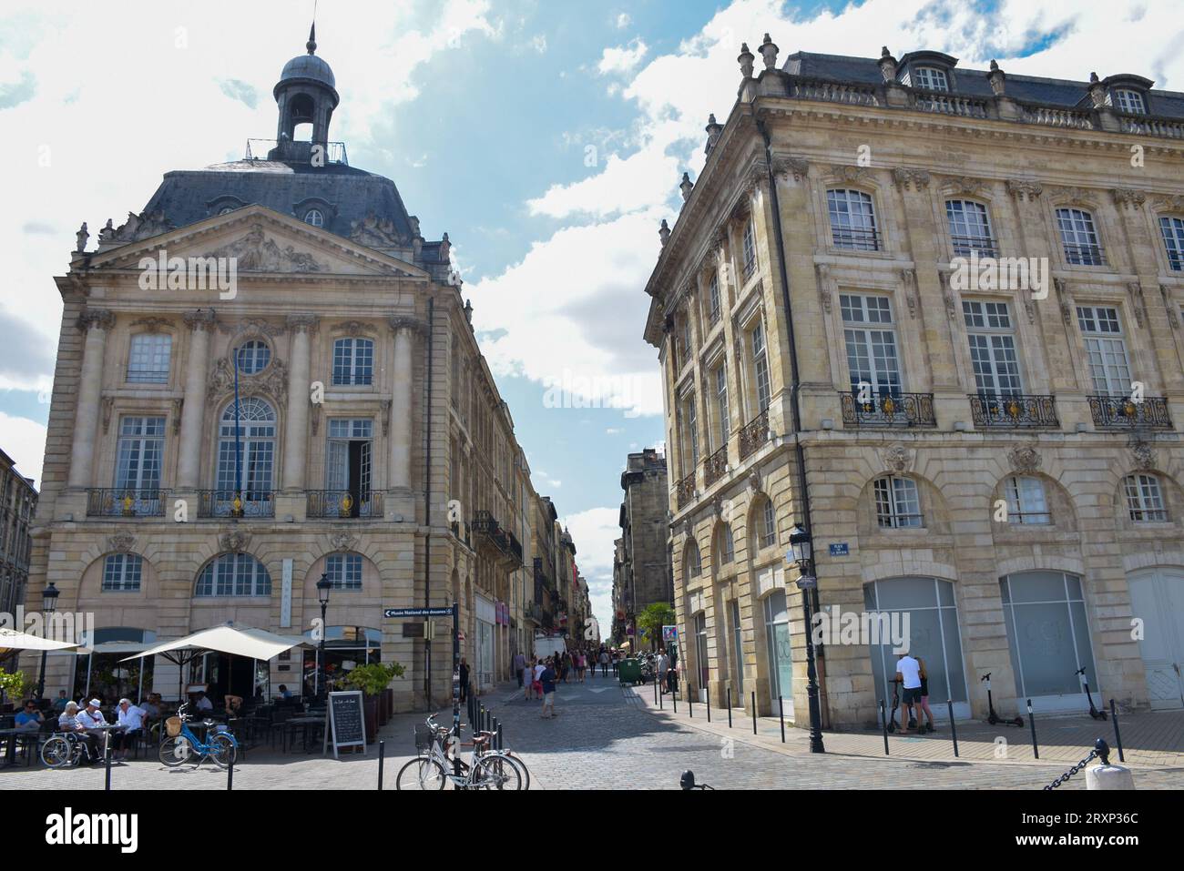 Bordeaux, hub of the famed wine-growing region, is a port city on the ...