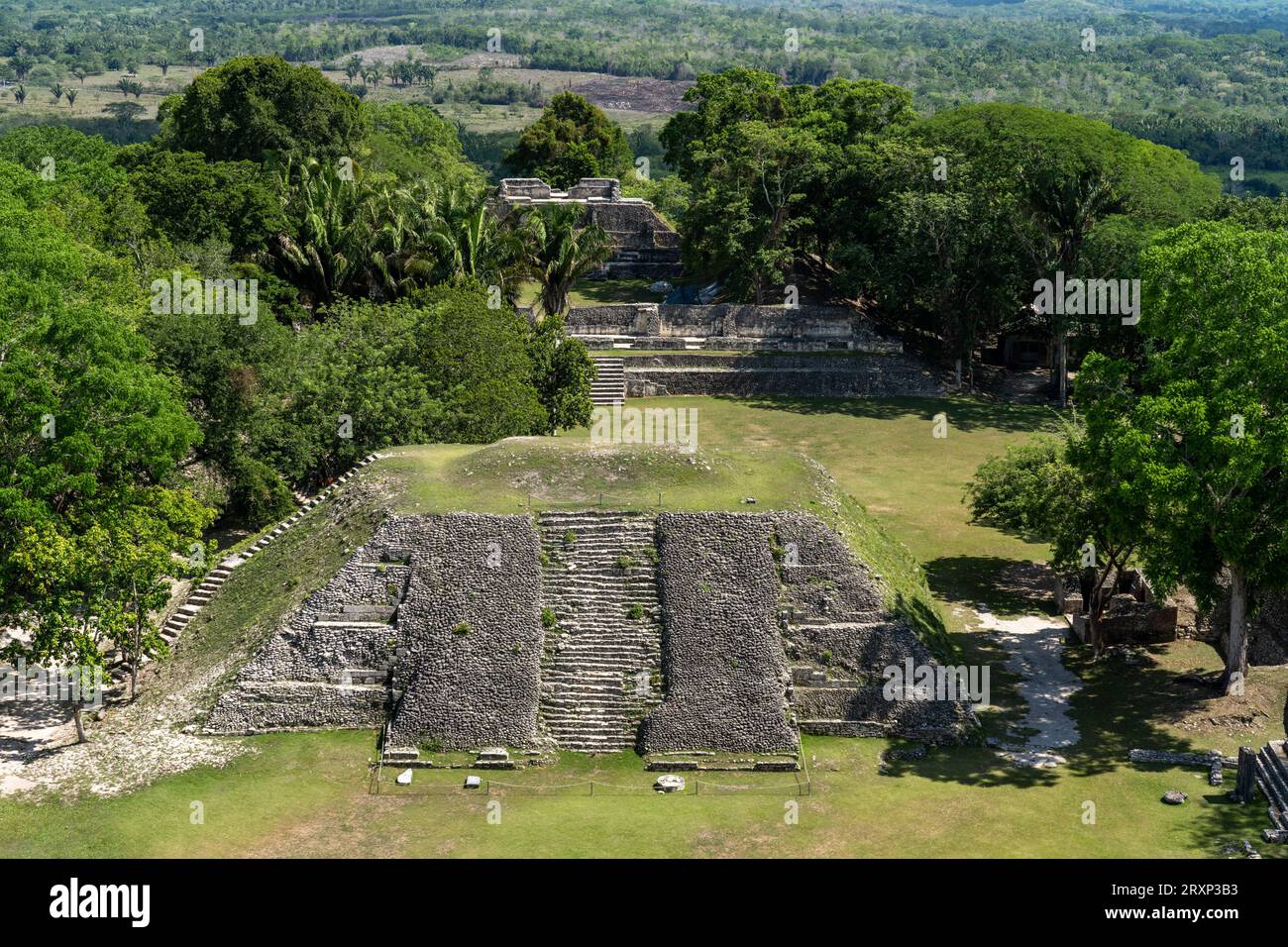 Structure A-1 facing Plaza A-1, with Structures A-13 & A-11 behind in ...