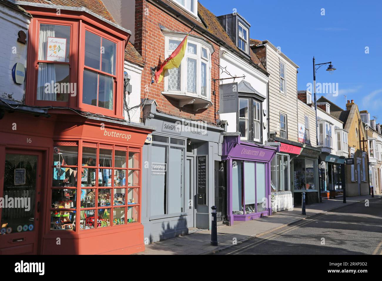 Harbour Street, Whitstable, Kent, England, Great Britain, United ...