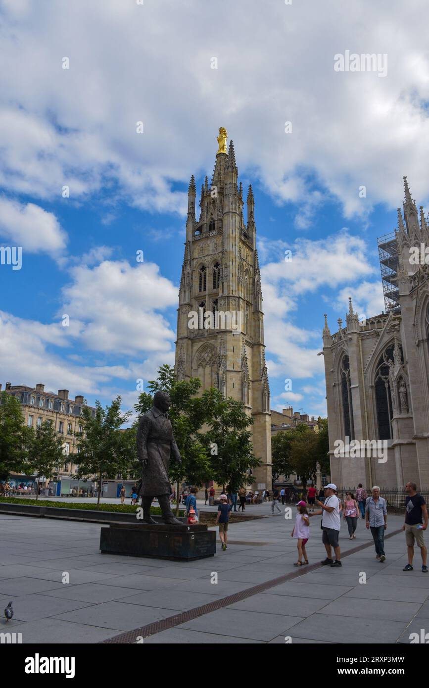 Bordeaux, hub of the famed wine-growing region, is a port city on the ...