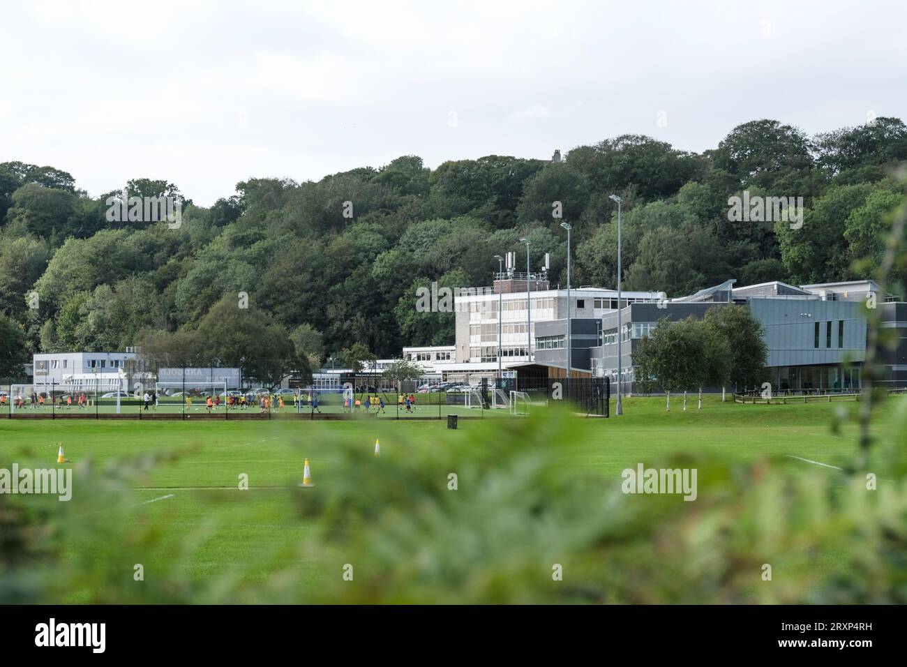 Clevedon School in Clevedon Somerset. The School is experiencing ...