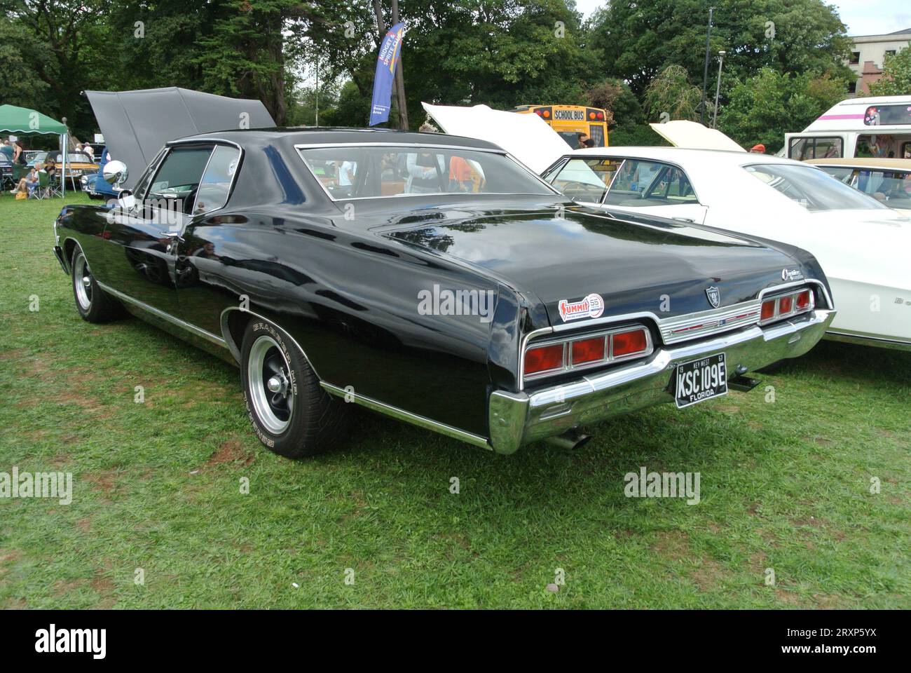 A 1967 Chevrolet Caprice parked on display at the English Riviera ...