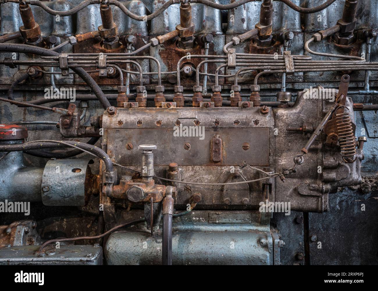 Engine room hydraulic power hi-res stock photography and images - Alamy