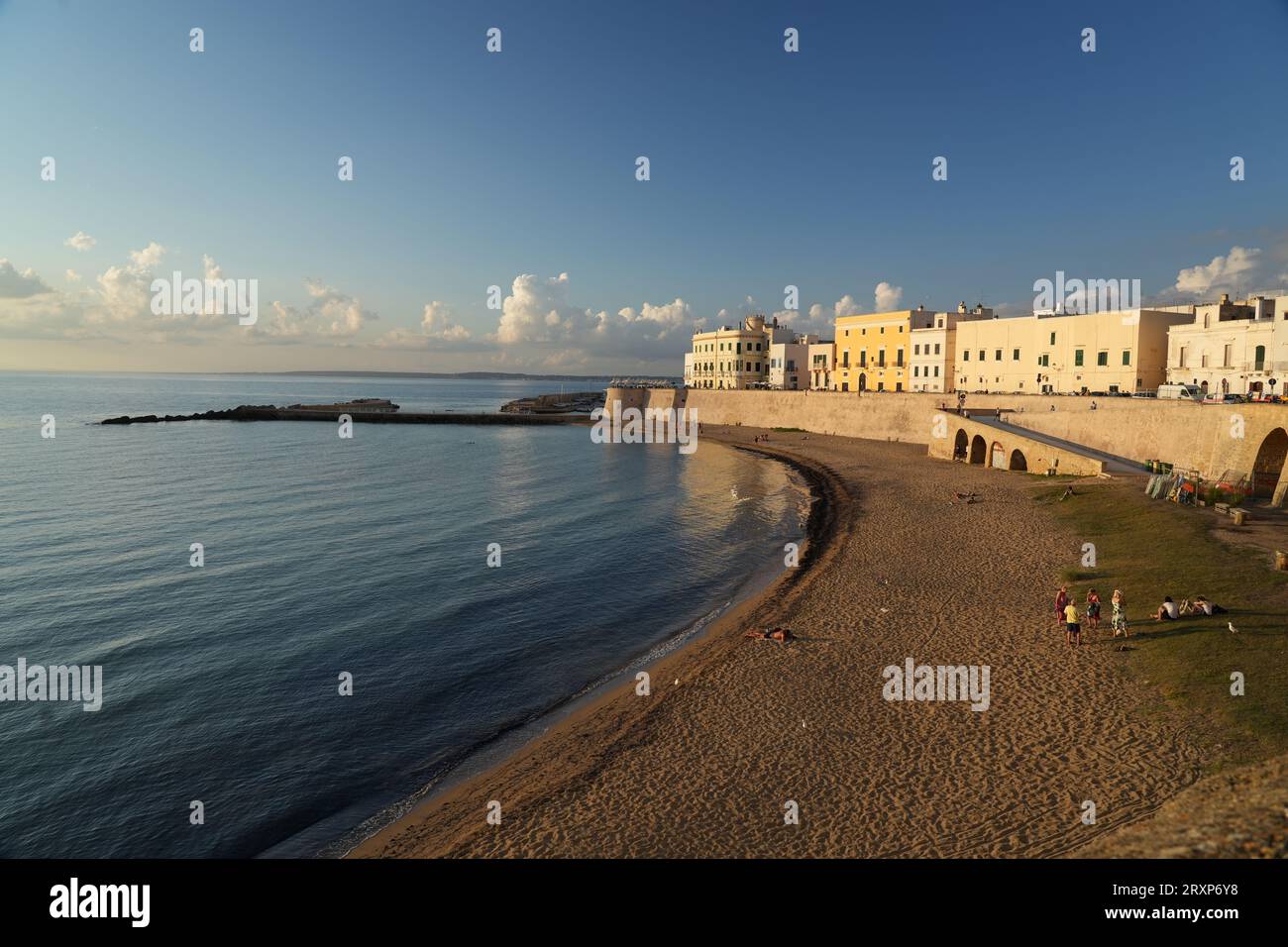 Salento Beach, Gallipoli, Puglia, Italy Stock Photo - Alamy