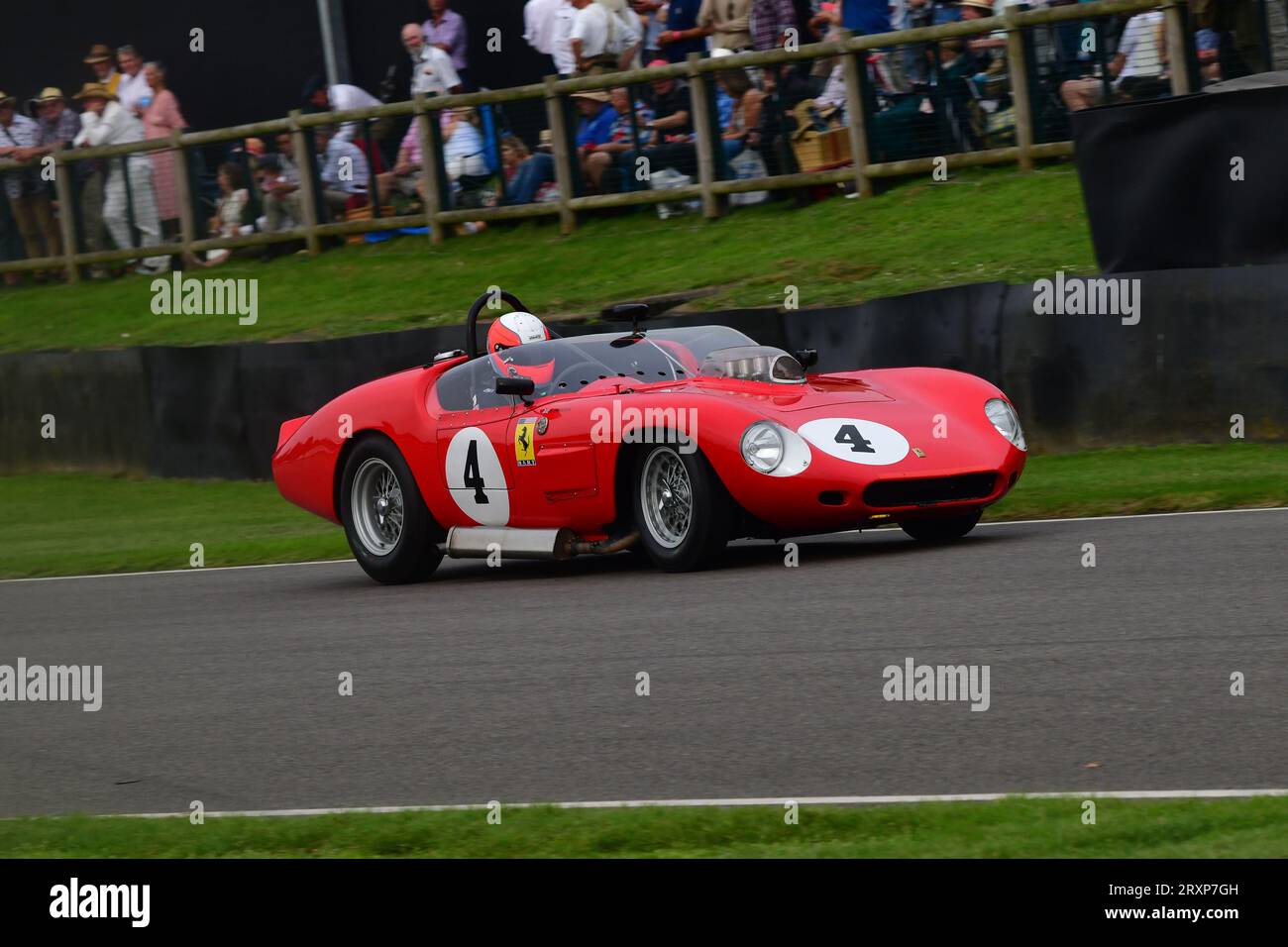 Sam Hancock, Ferrari 246S Dino, Sussex Trophy, 25 minutes of racing ...