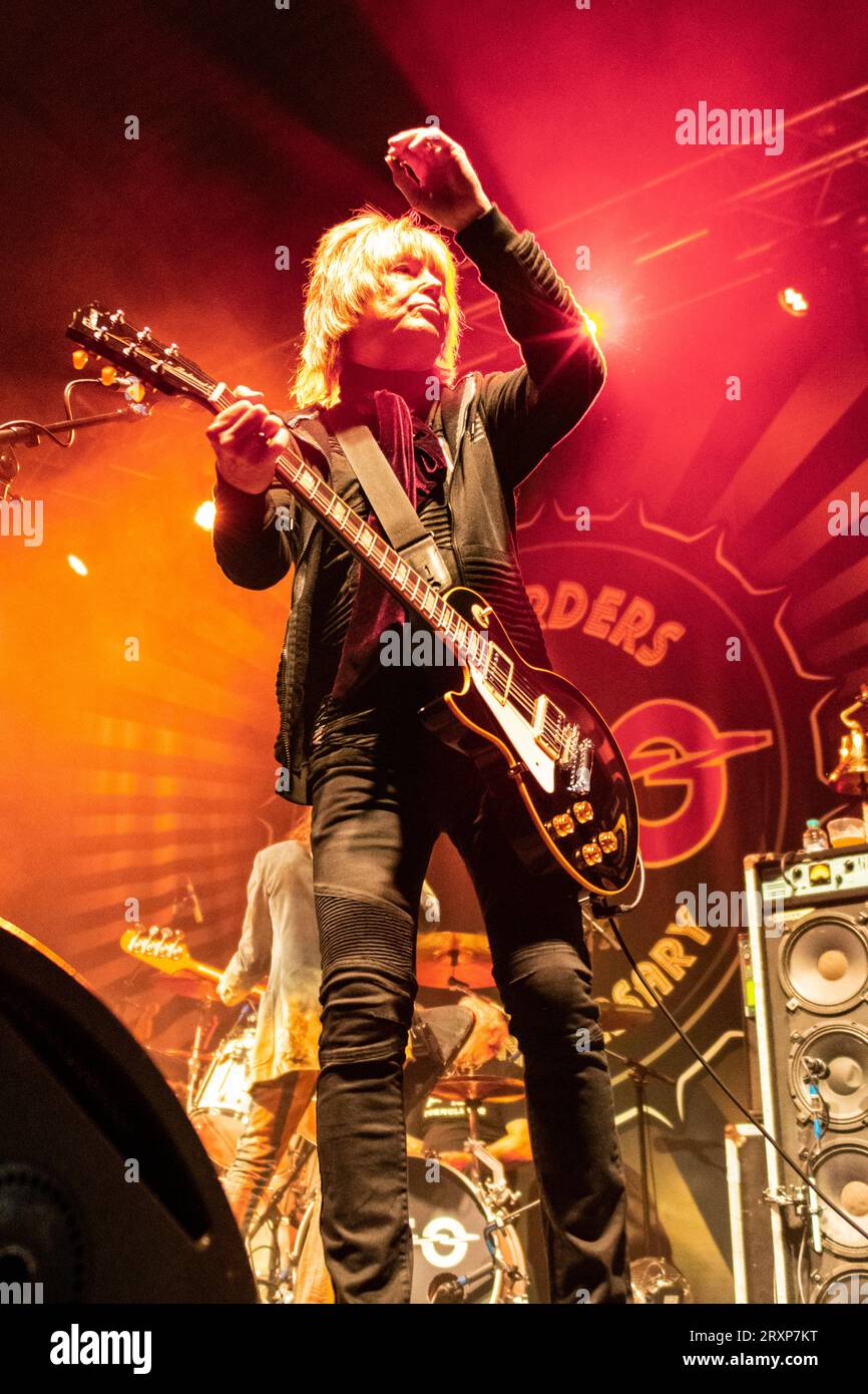 Paul Raymond. UFO. Rock Band. Live onstage in Inverness shortly before ...