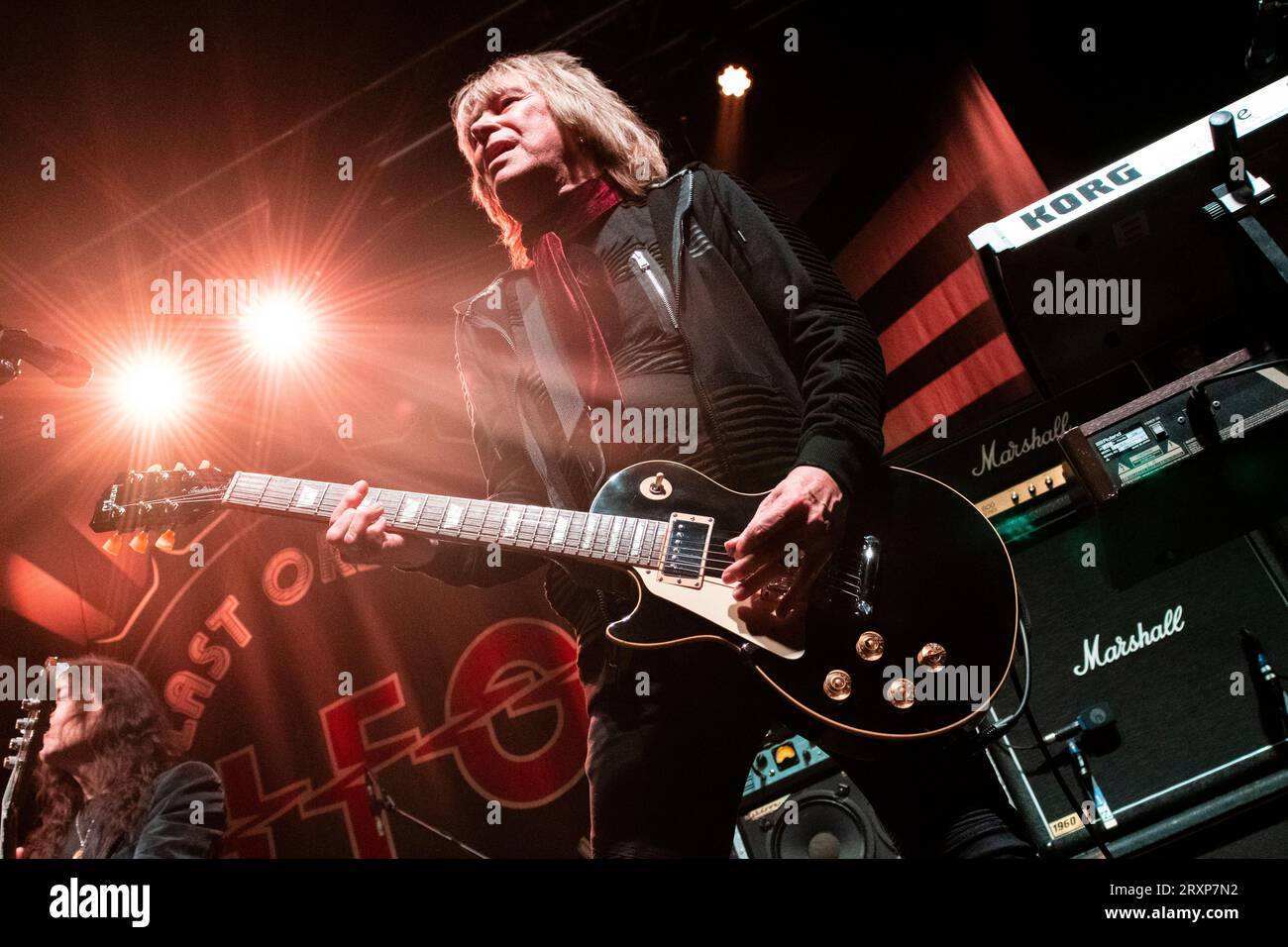 Paul Raymond. UFO. Rock Band. Live onstage in Inverness shortly before ...