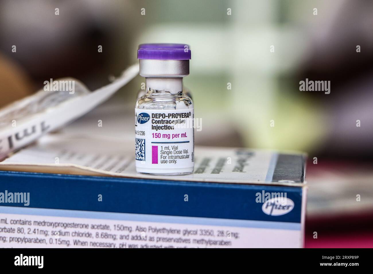 Contraceptive depo provera hi-res stock photography and images - Alamy
