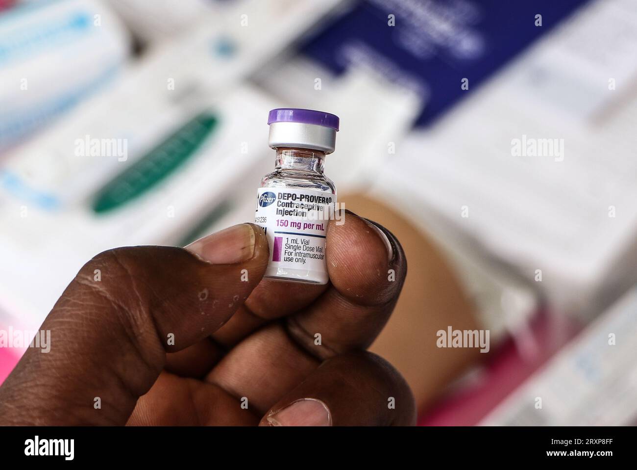 Contraceptive depo provera hi-res stock photography and images - Alamy