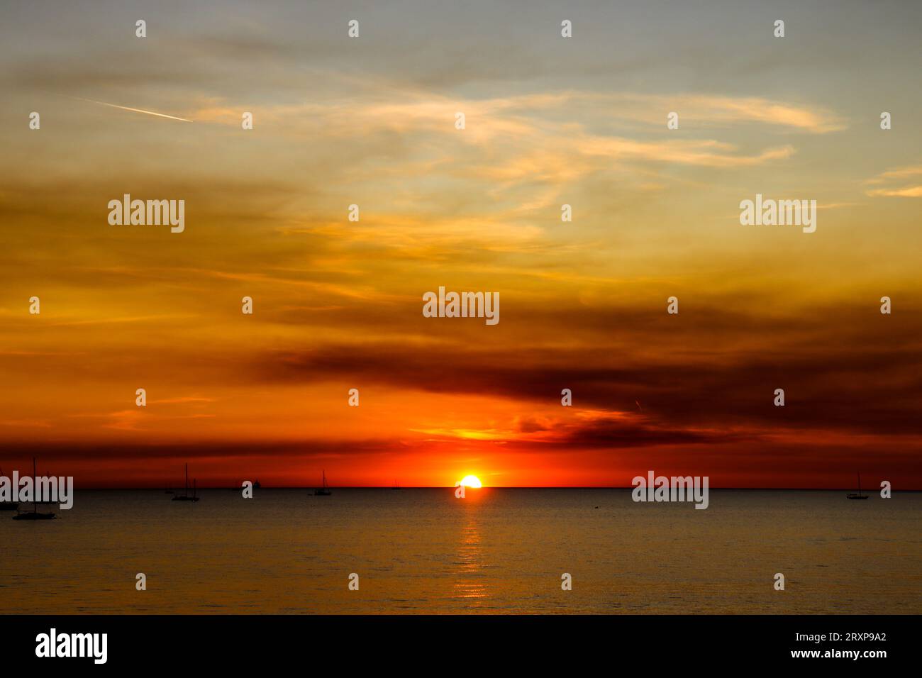 Sunset in Darwin, Australia Stock Photo - Alamy