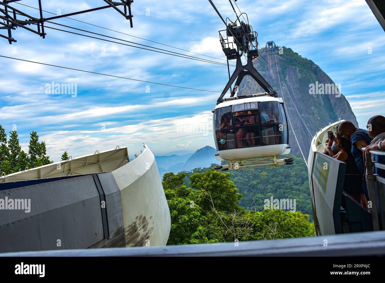 The Sugarloaf Cable Car is a cableway system in Rio de Janeiro, Brazil ...