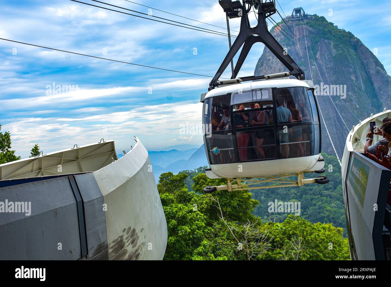 The Sugarloaf Cable Car is a cableway system in Rio de Janeiro, Brazil ...