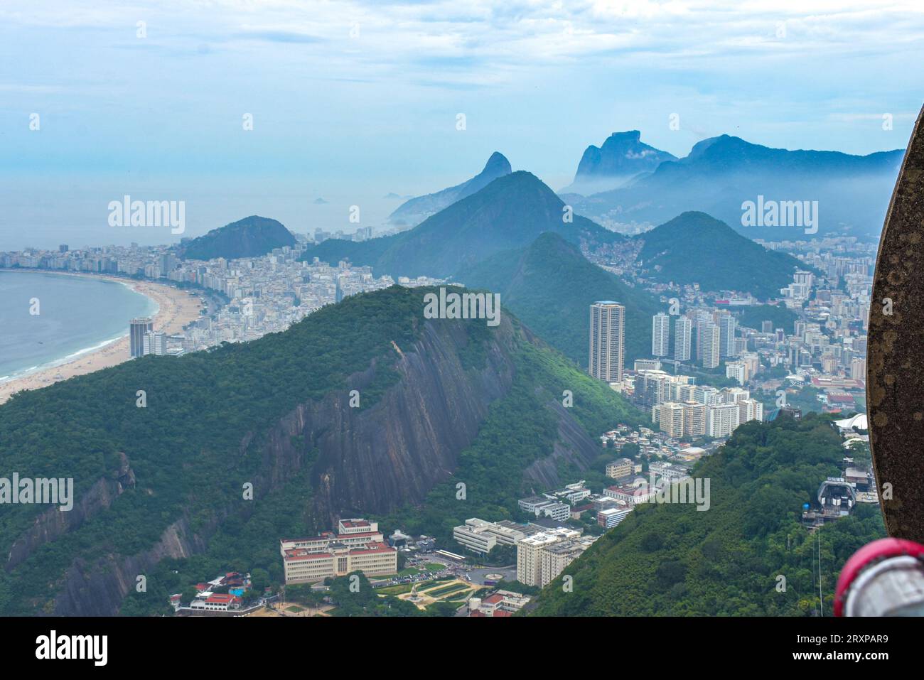 View from the top of Sugarloaf Mountain, is a peak situated in Rio de ...