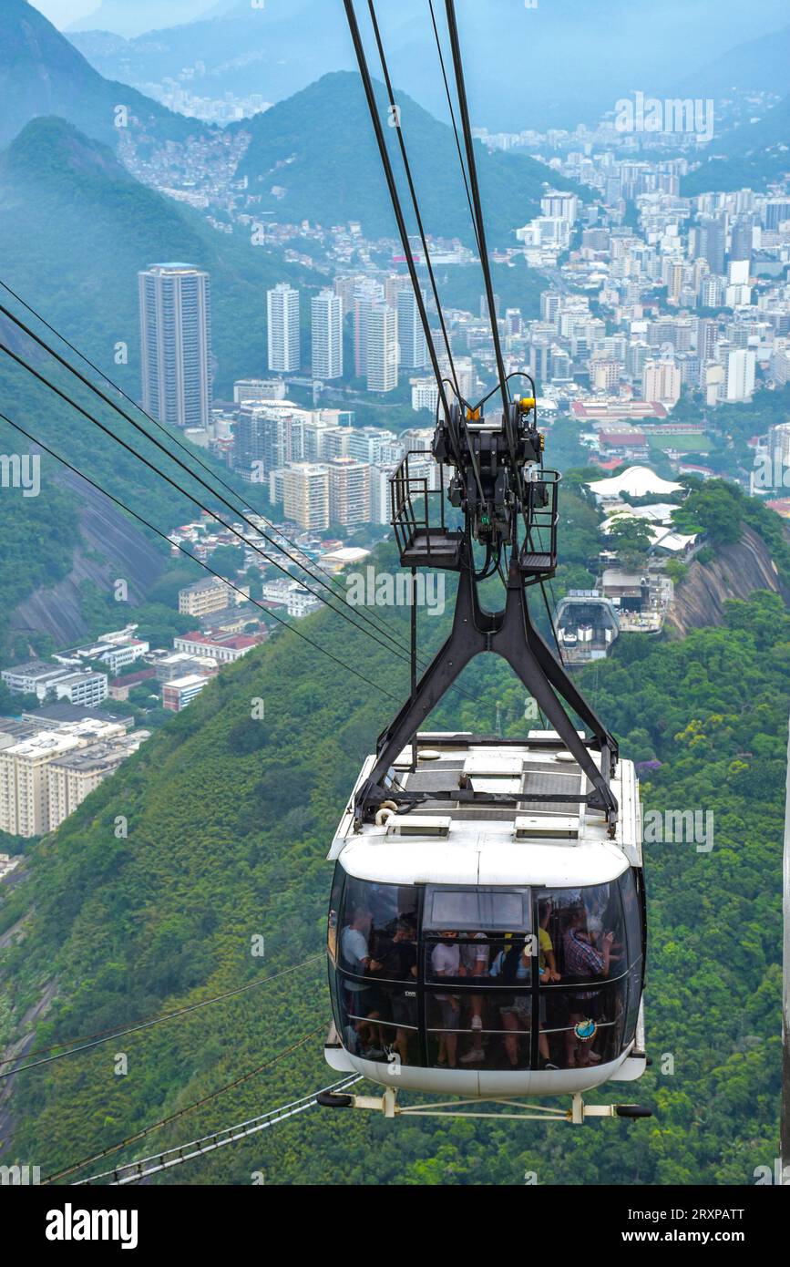 The Sugarloaf Cable Car is a cableway system in Rio de Janeiro, Brazil ...