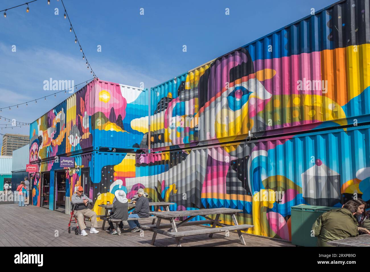 Area 506 container village hi-res stock photography and images - Alamy