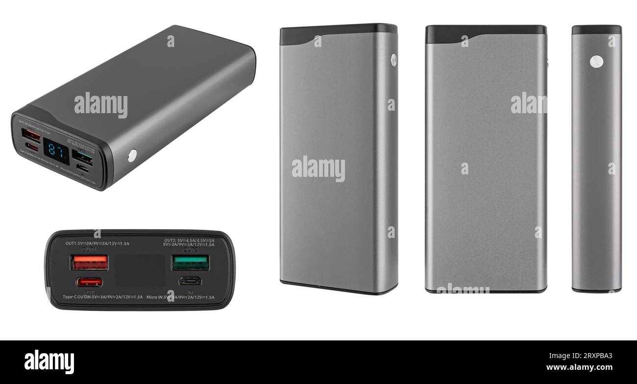 Modern power bank in Cut Out Stock Images & Pictures - Alamy