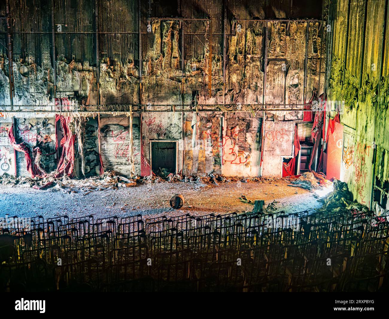 Wrecked cinema hi-res stock photography and images - Alamy