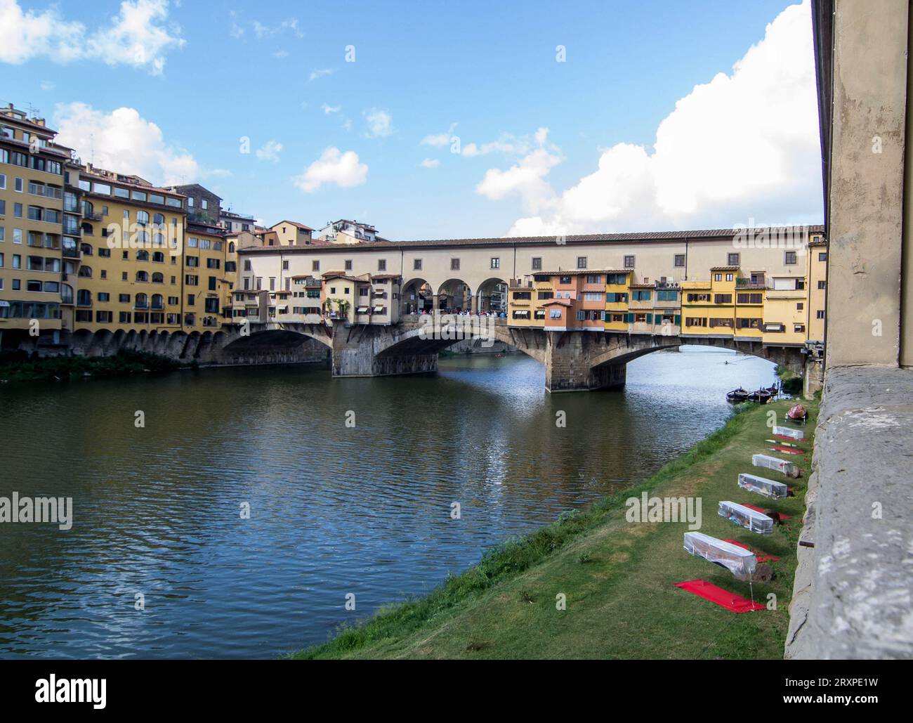Florence, Old Bridge Stock Photo - Alamy