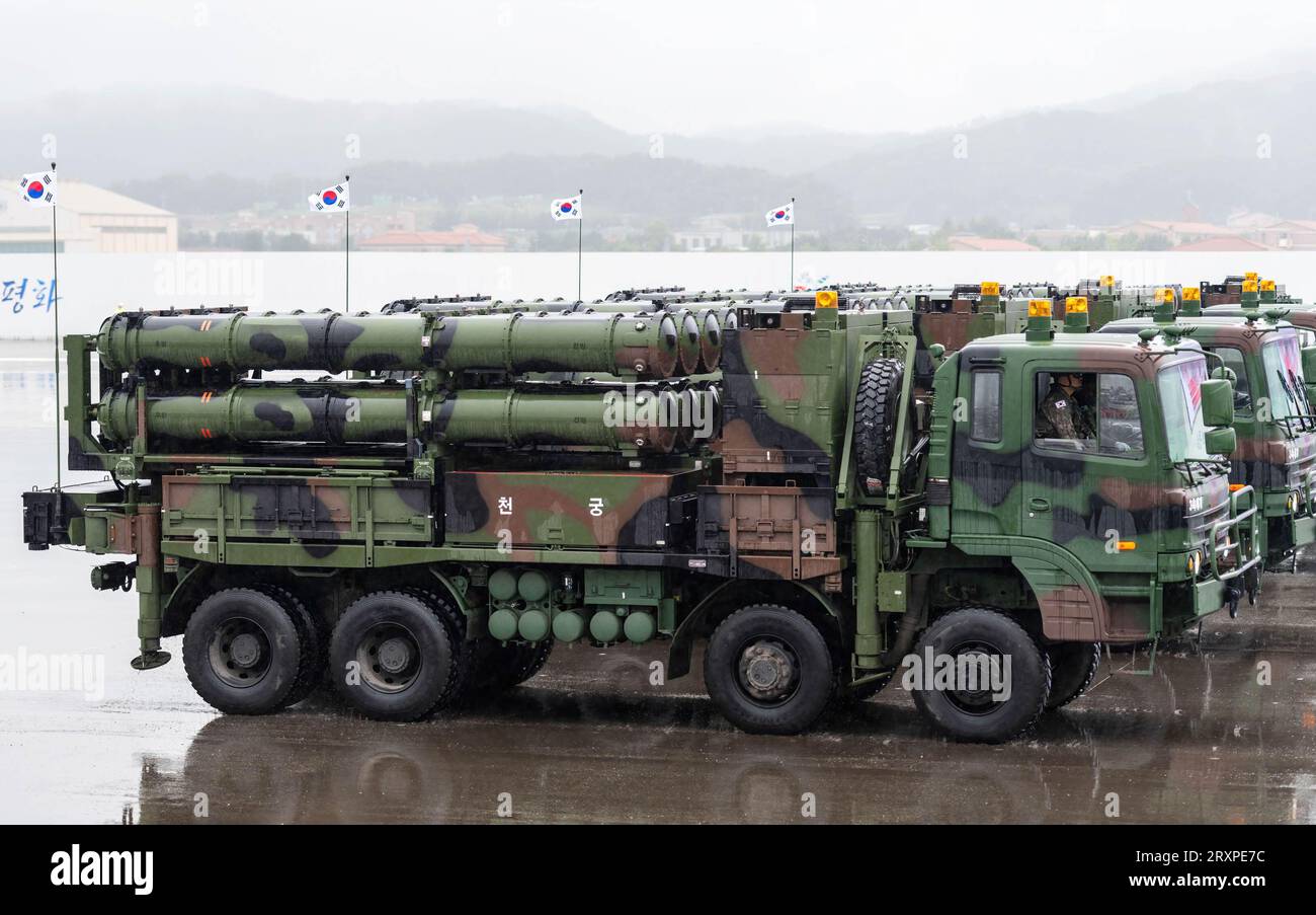 Seongnam, South Korea. 26th Sep, 2023. South Korea's Cheongung medium ...