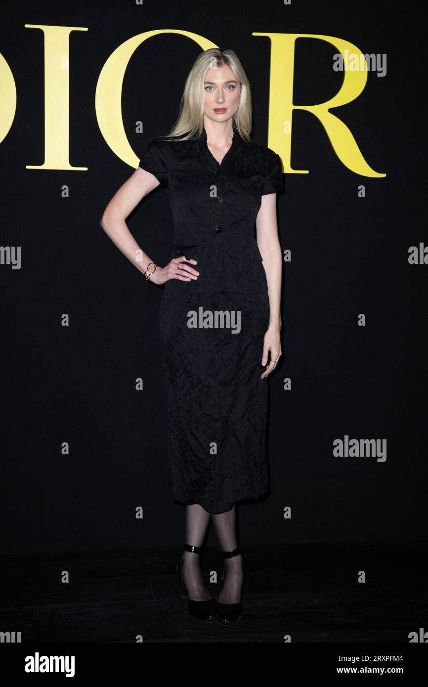 Paris, France. 26th Sep, 2023. Elizabeth Debicki attending the Dior ...