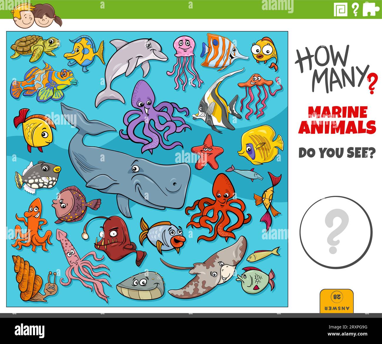 Whale counting Stock Vector Images - Alamy