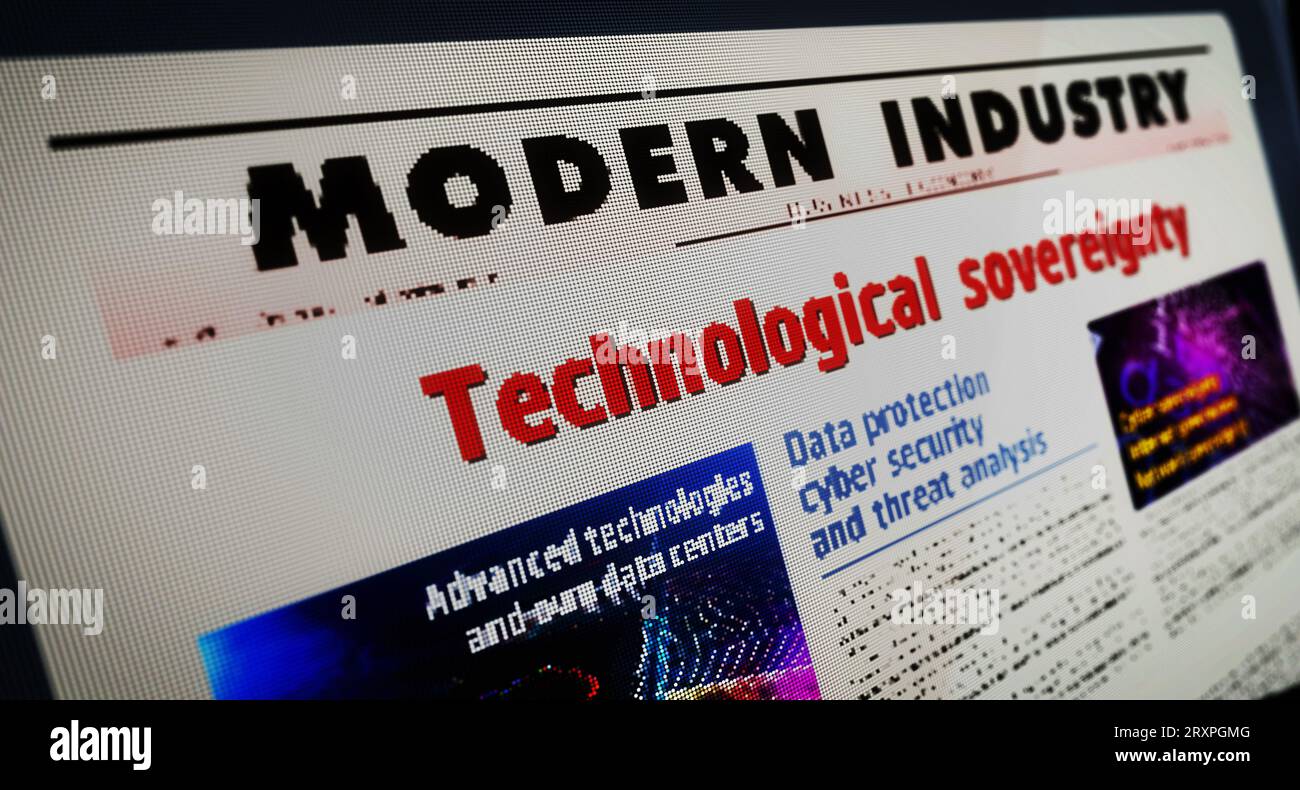 Technological computer hi-res stock photography and images - Alamy