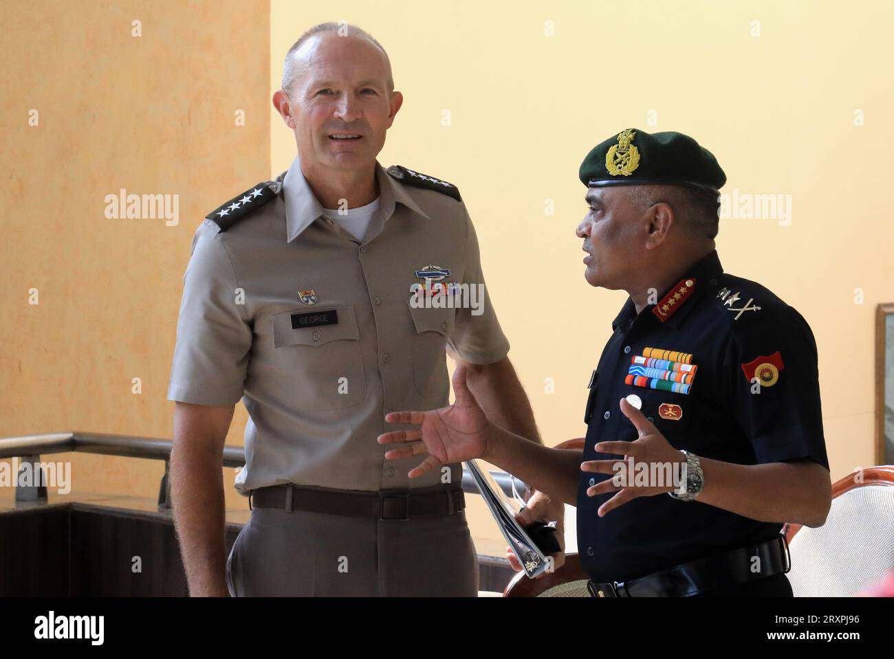 New Delhi, India. 26th Sep, 2023. Chief of Staff of the U.S. Army ...