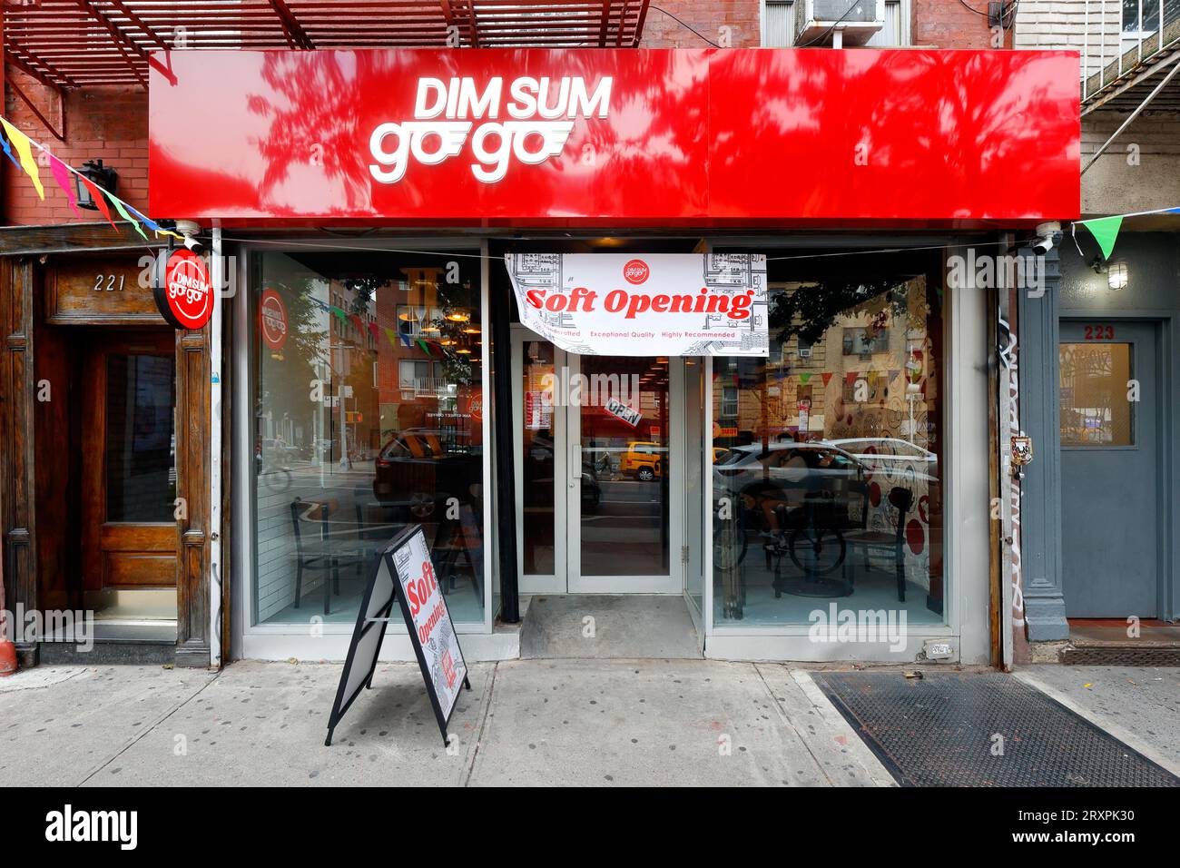 [historical storefront] Dim Sum Go Go, 221 1st Ave, New York. NYC ...