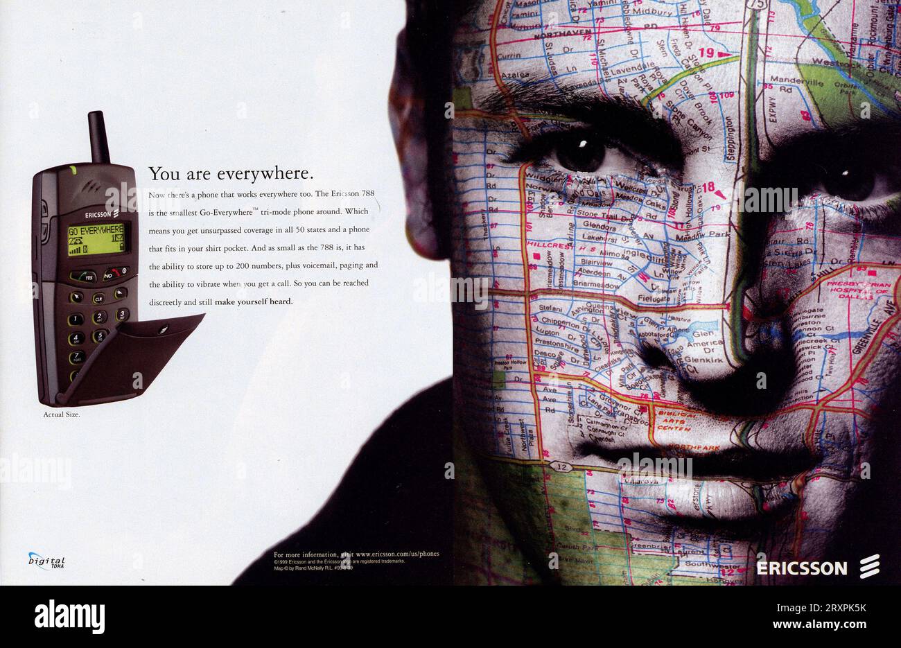 Vintage ericsson advertisement hi-res stock photography and images - Alamy