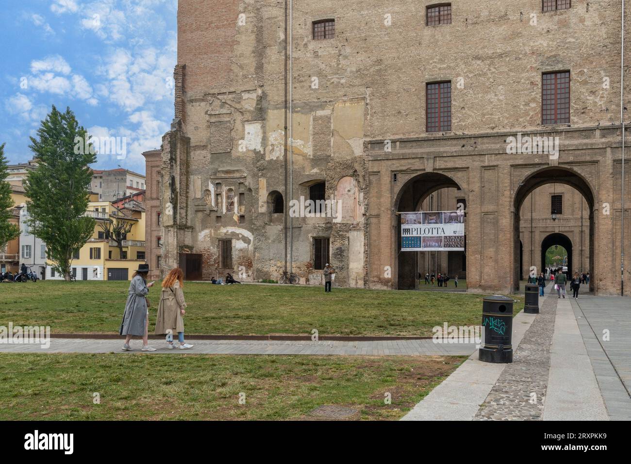 Palazzo della Pilotta ancient complex, which name derives from the game ...