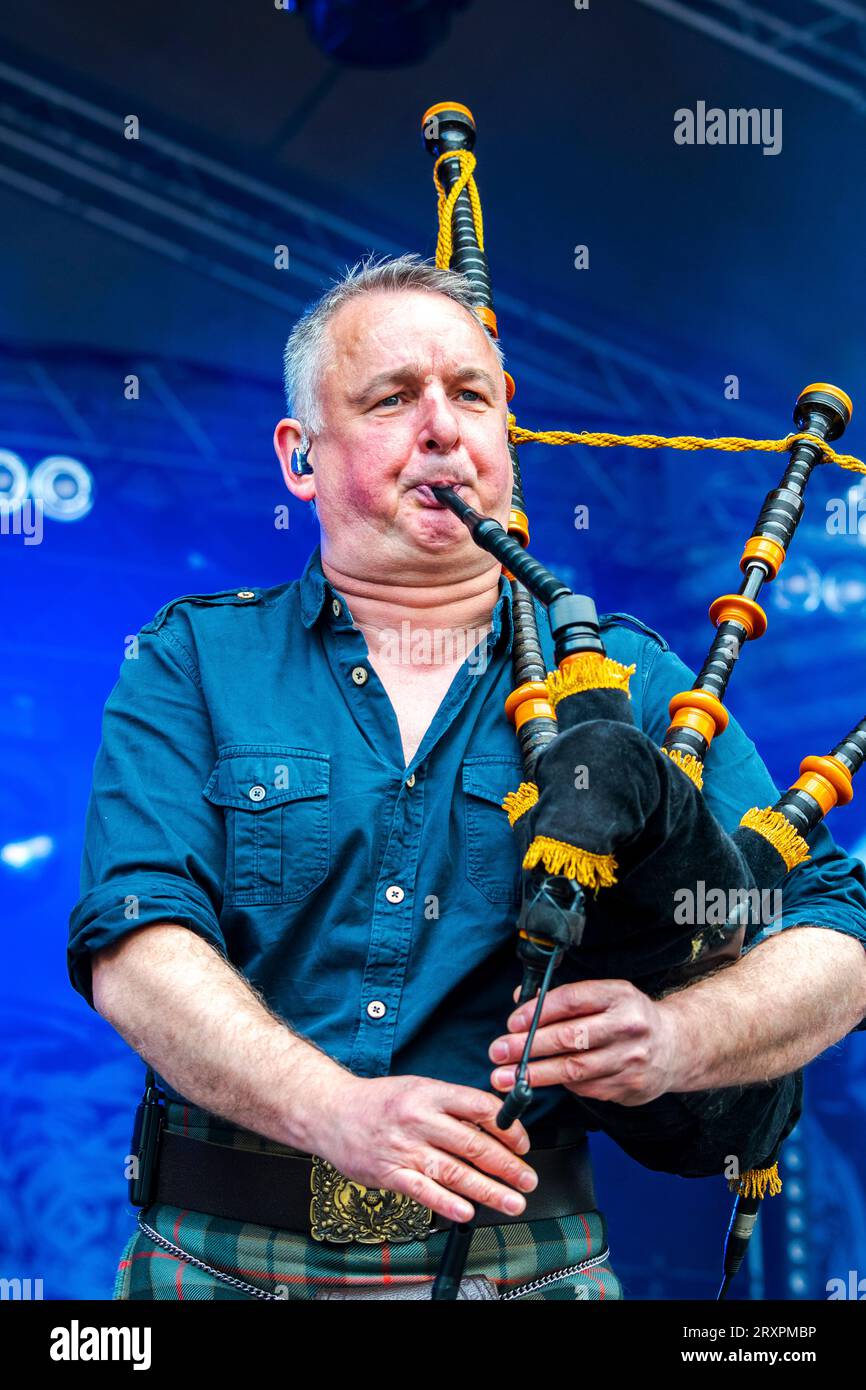 Peter Morrison of Peatbog Faeries performing at The Gathering, Northern ...