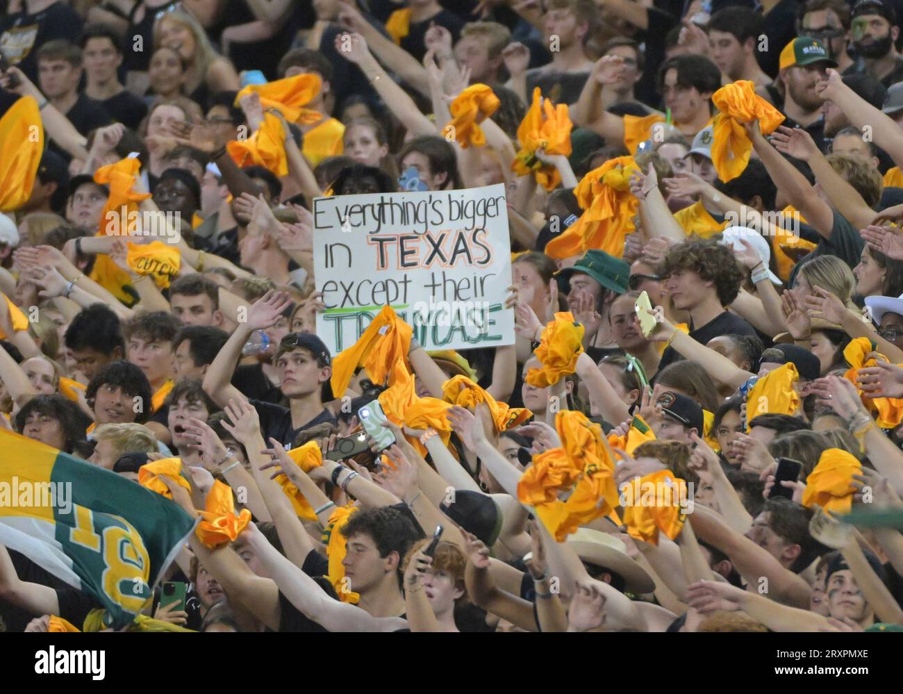 September 23 2023: Fans during the 1st half of the NCAA Football game ...