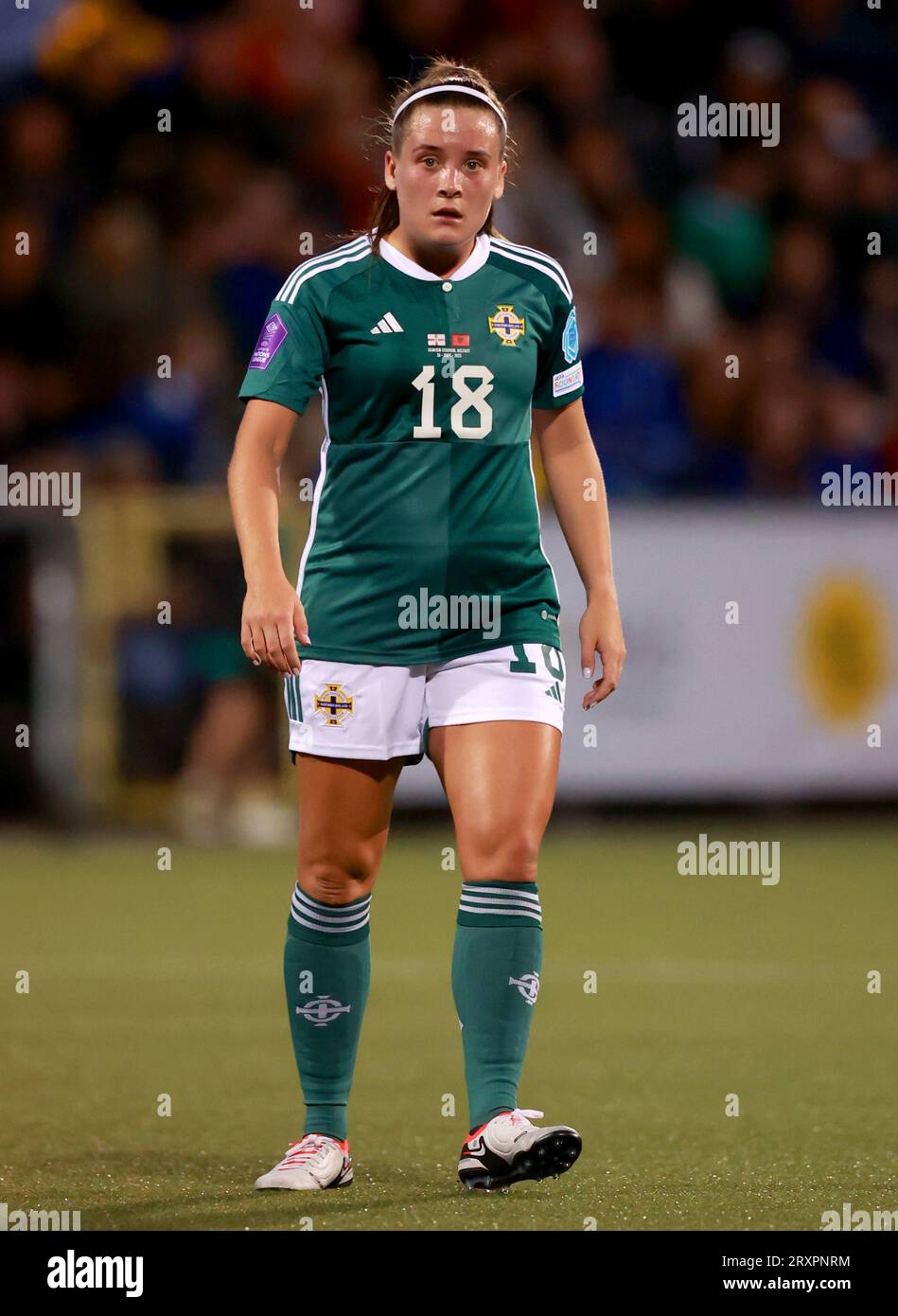 Megan bell northern ireland international hi-res stock photography and ...