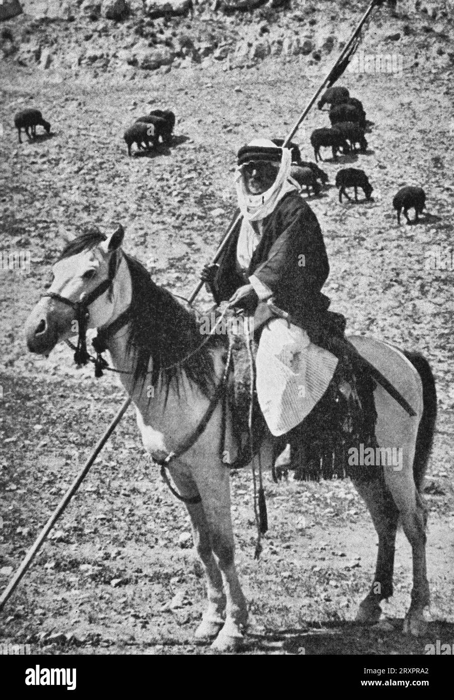 A Beduoin Shiek, circa 1937 Stock Photo - Alamy