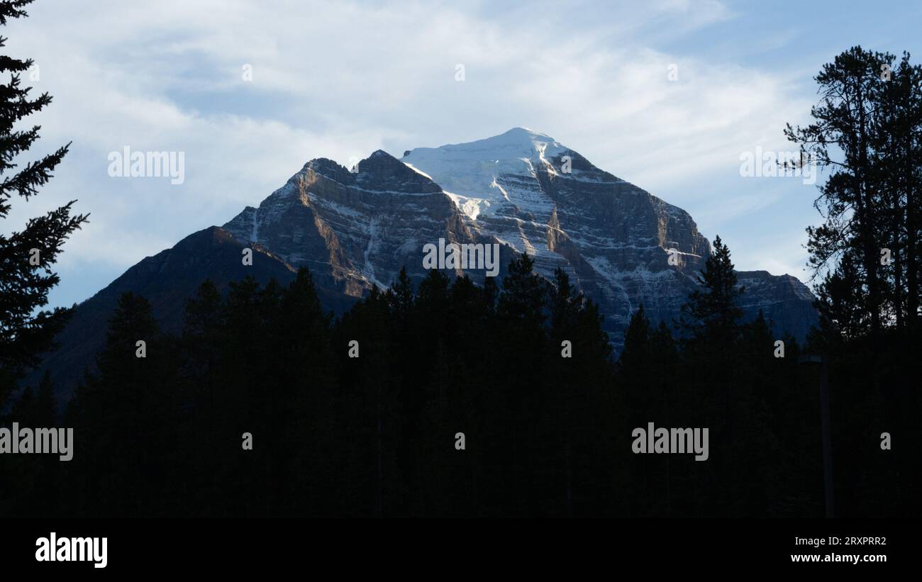Mount Temple, Banff, Alberta, Canada Stock Photo - Alamy