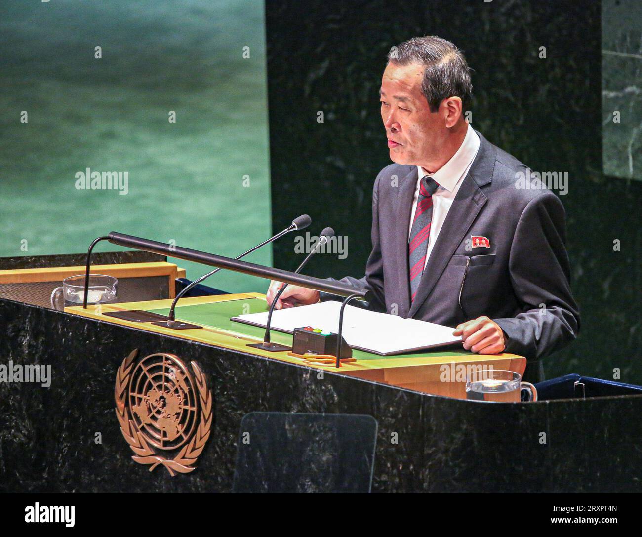 New York, New York, USA. 26th Sep, 2023. Democratic People's Republic ...