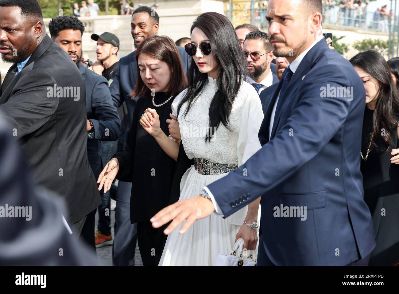 Paris, France. 26th Sep, 2023. Dilraba Dilmurat attends of the Dior ...