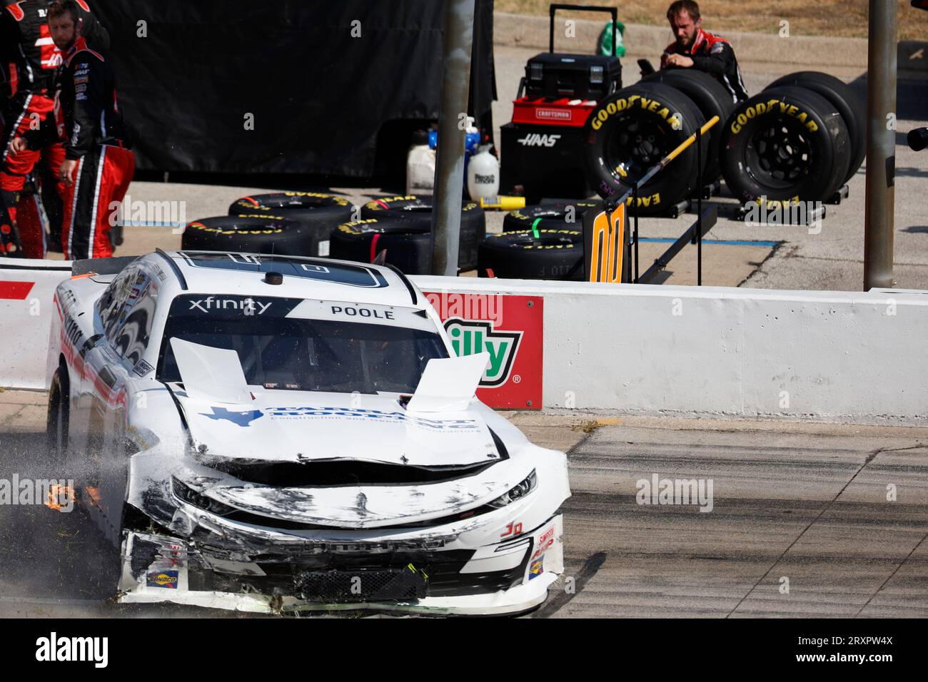 Fort Worth, TX, USA. 23rd Sep, 2023. NASCAR Xfinity Series Driver ...