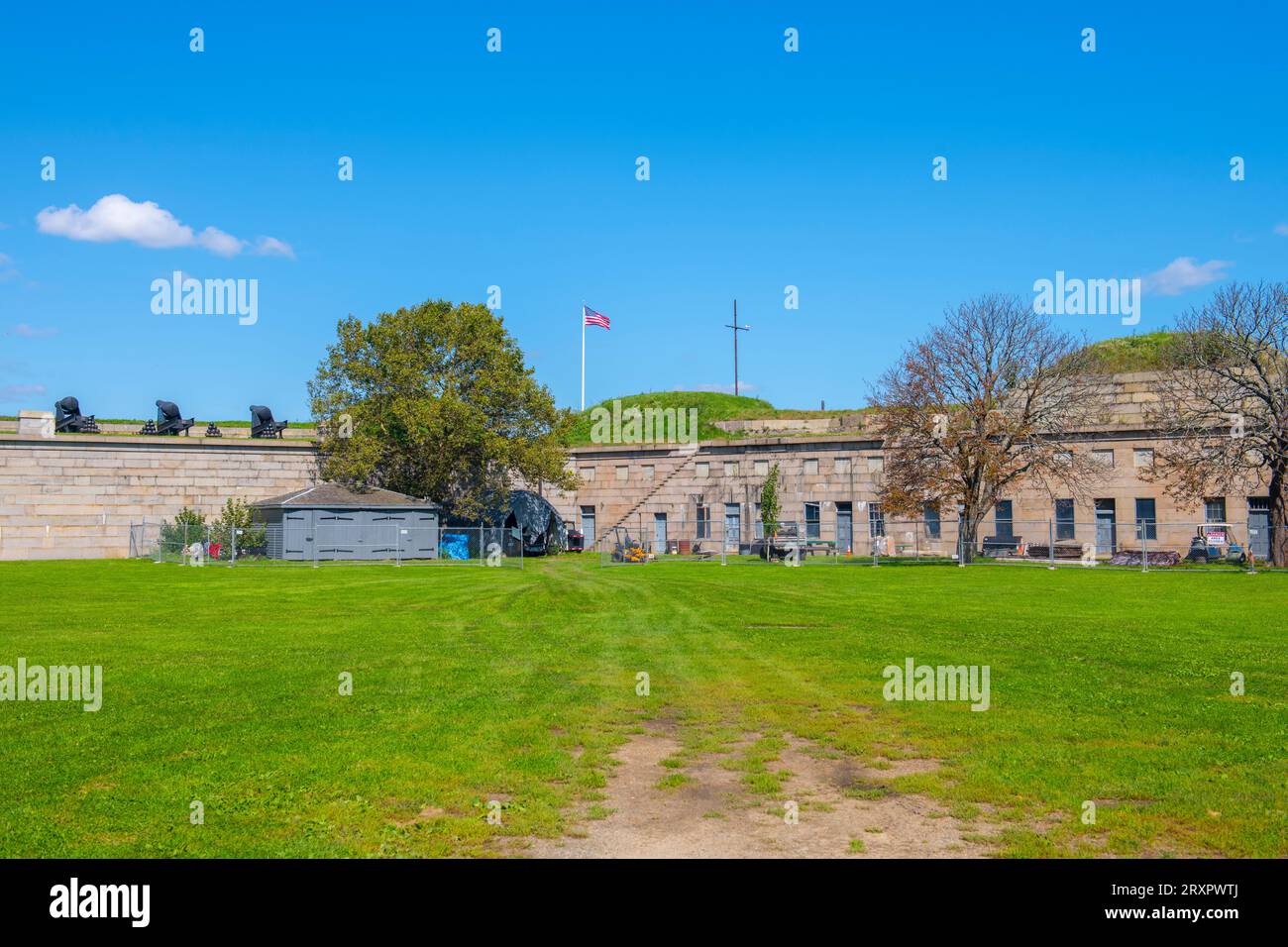 Fort Independence was built in 1634 on Castle Island provided harbor ...