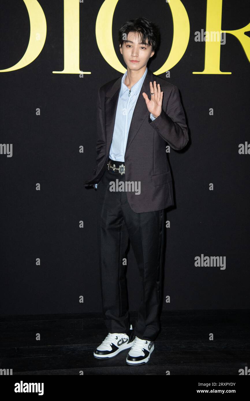 Paris, France. 26th Sep, 2023. Karry Wang attending the Dior Womenswear ...