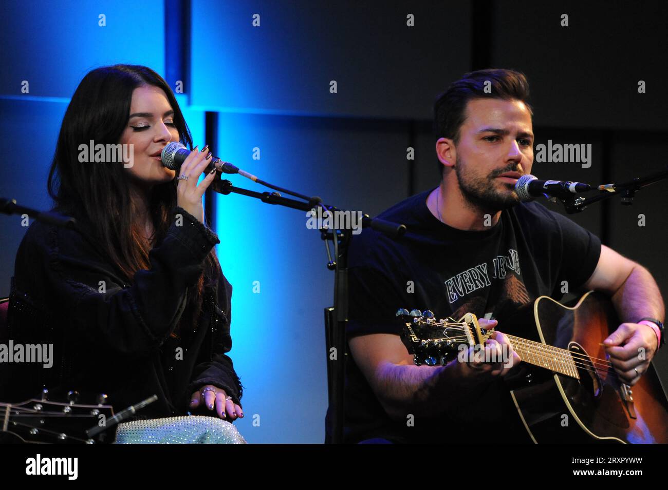 Liverpool, UK. September 26th. Don Amero, Jess Moskaluke and Five Roses ...