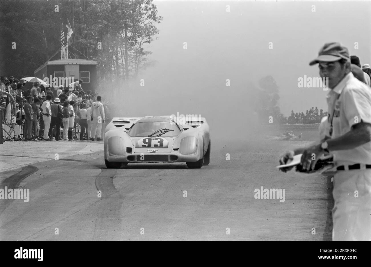 JW Automotive Porsche 917K driven by Derek Bell at the 1971 Watkins ...