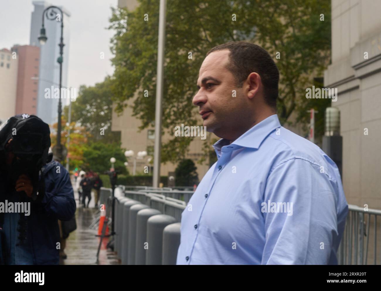 New York, New York, USA. 26th Sep, 2023. Egyptian national, Wael Hana ...