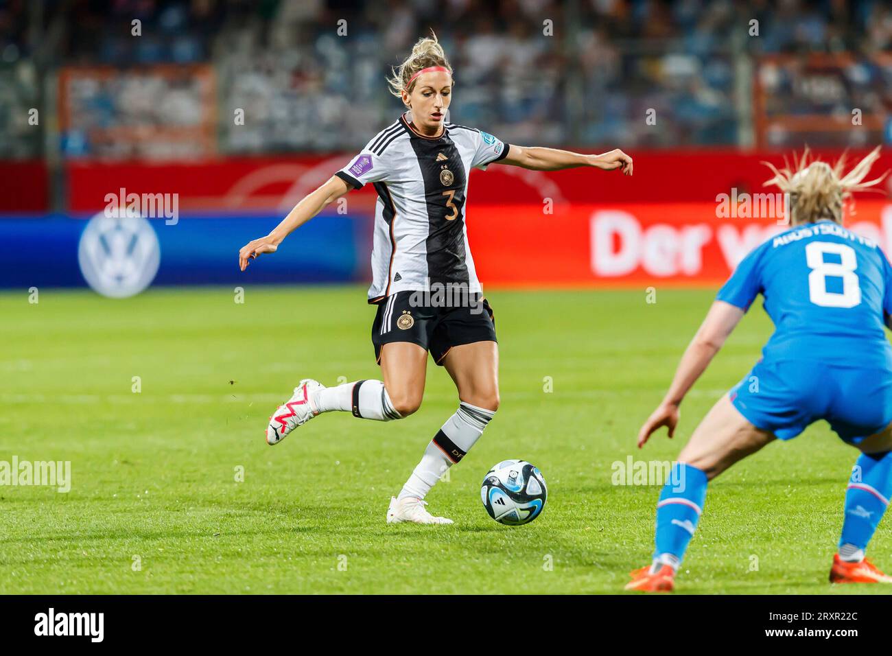 Bochum, Deutschland. 26th Sep, 2023. Kathrin Hendrich (GER, 3), 26.09. ...