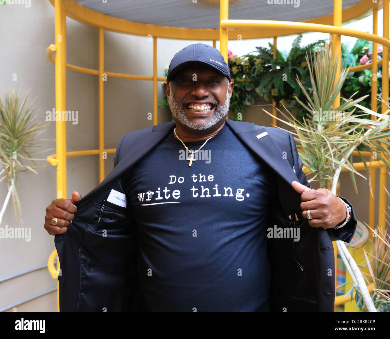 Los Angeles, California, USA. 25th September, 2023. Pastor Troy Vaughn ...